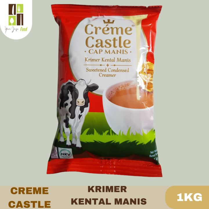 Creme Castle Cap Manis Krimer Kental Manis / Condensed Creamer Kemasan ...