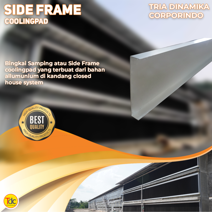 Side Frame Cooling Pad/Bingkai Samping Cooling Pad - Alat Ternak ...