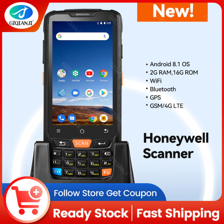 Data Collector Pda Rugged Terminal Portable 1d 2d Honeywell Barcode Scanner Reader Scan Android