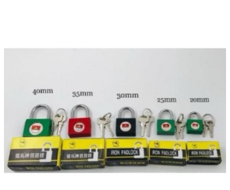 Egret padlock color padlock，mini padlock ,PADLOCK INBOX,HAVE 20mm,25mm ...