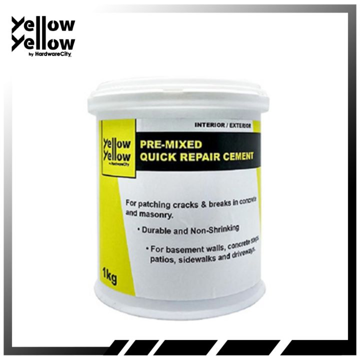 Yellowyellow Pre-Mixed Quick Repair Cement 1KG | Lazada Singapore