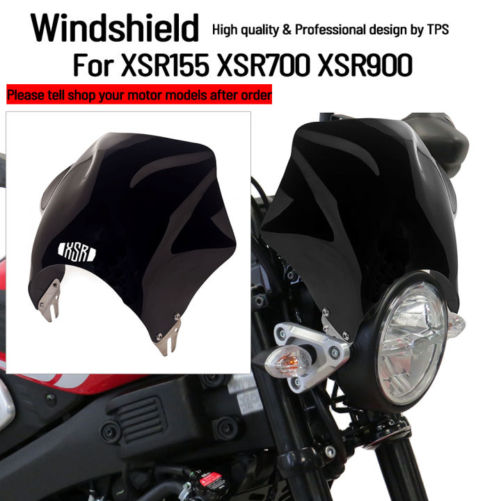 Windshield For XSR155 XSR700 XSR900 XSR 2019-2023 Motorcycle Windscreen ...