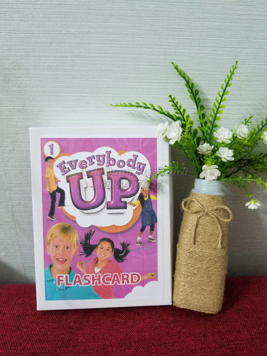 trọn bộ Flash card Everybody UP (từ starter tới up4) | Lazada.vn