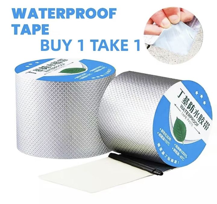 BUY 1 TAKE 1 Aluminum Foil Butyl Waterproof Tape For Roof Leak Roof ...