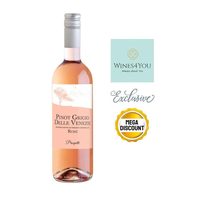 Prospetti Pinot Grigio Rosato Italy Rose | Lazada Singapore