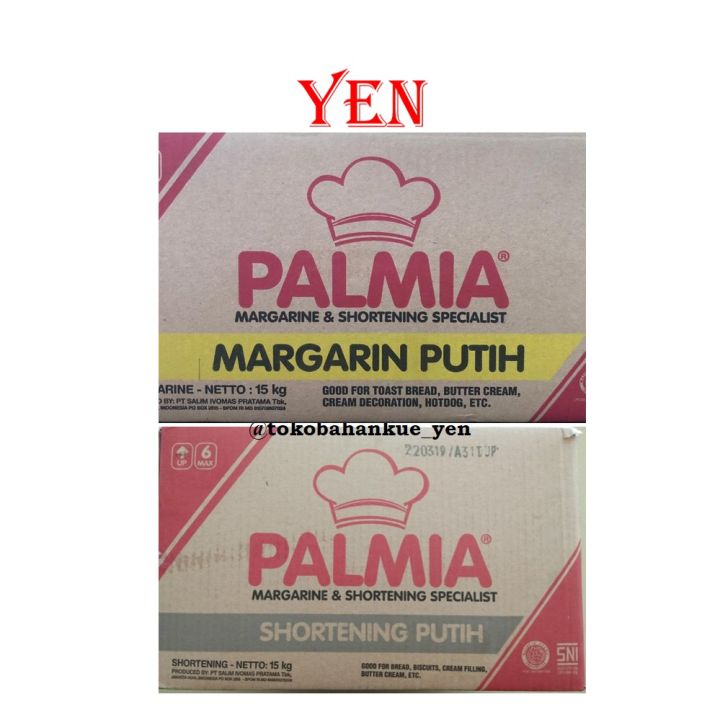 Palmia Mentega Putih / Palmia Shortening Putih / Mentega Putih Palmia ...