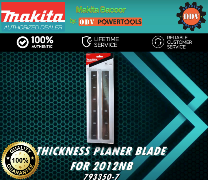 Makita 793350-7 Thickness Planer Blade for 2012NB ~ ODV POWERTOOLS ...