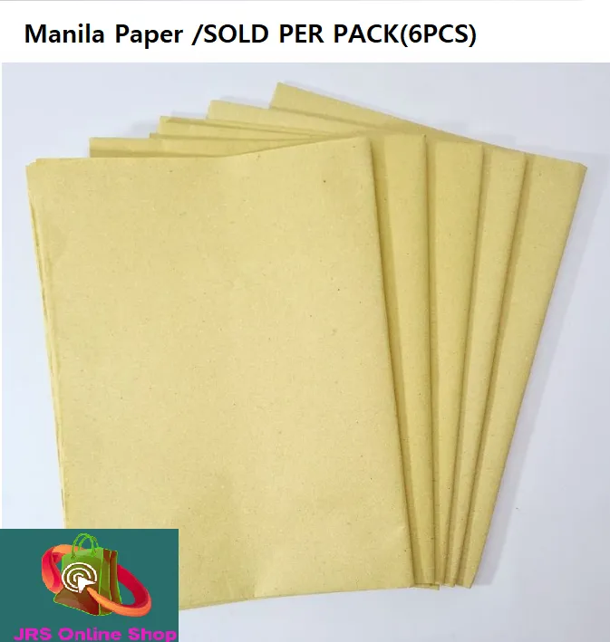 Manila Paper /SOLD PER PACK(6PCS) | Lazada PH
