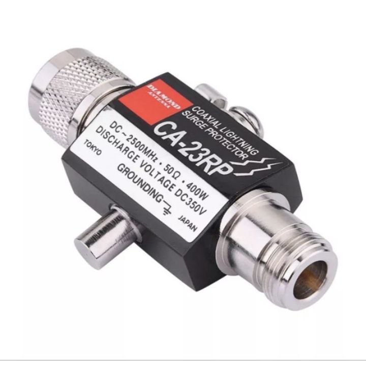 Lightning-Arrester Protector ป้องกันฟ้าผ่า N Male to N Female Coaxial ...