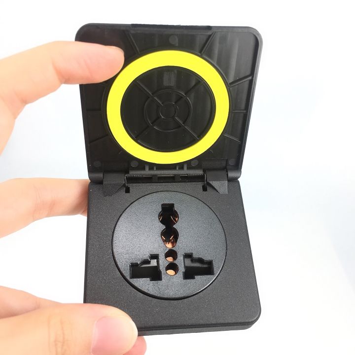 EU US AU UK Universal Waterproof Industrial Socket 10/16A 250V IP44 AC ...