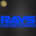 RAYS ENGINEERING LOGO HIGH QUALITY CAR COUTOUT STICKER 3X9.5 INCHES ...
