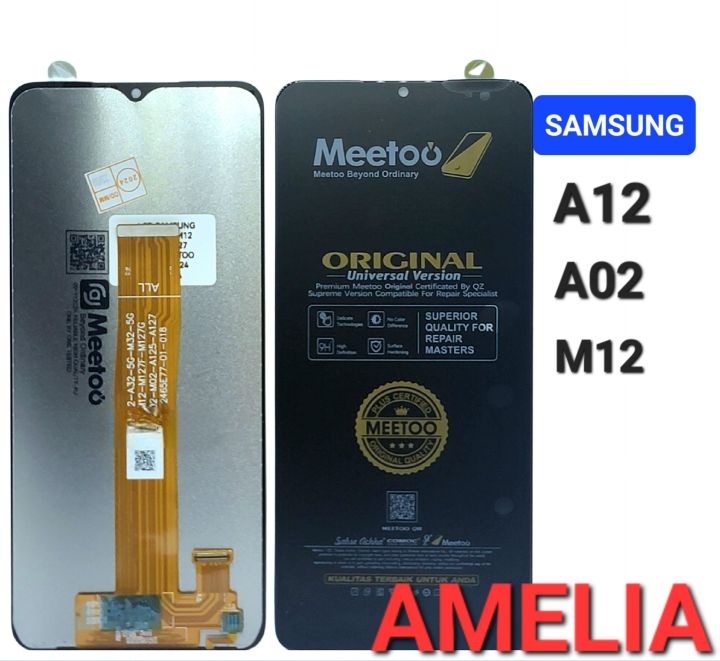 LCD SAMSUNG A12 / M12 /A02 FULLSET TOUCHSCREEN ORIGINAL | Lazada Indonesia