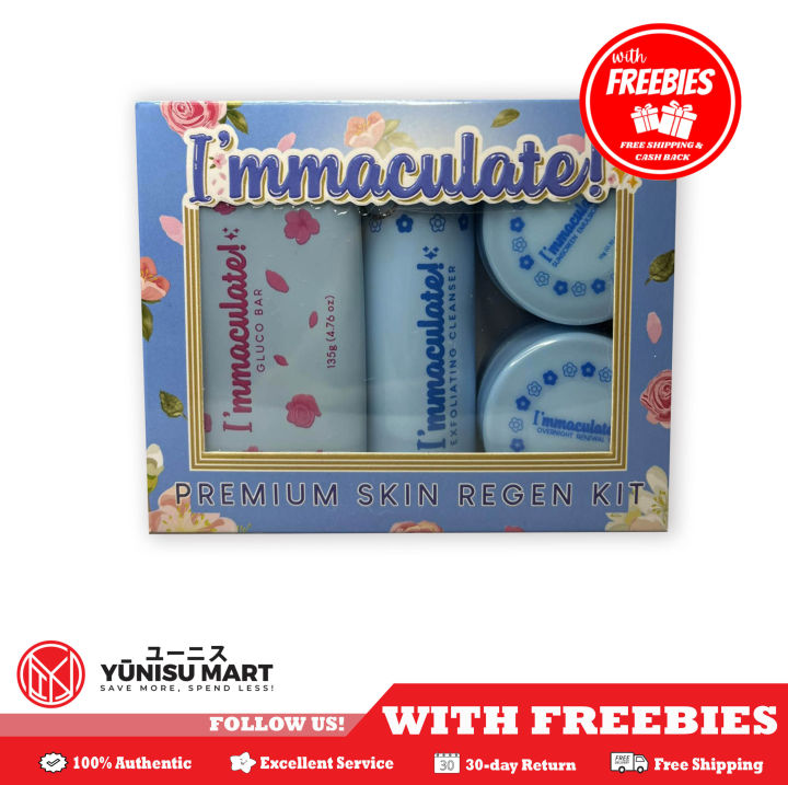 Immaculate Rejuvenating Premium Skin Regen Kit (With Freebies) | Lazada PH