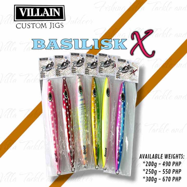 Villain Custom Jigs BASILISK X | Lazada PH