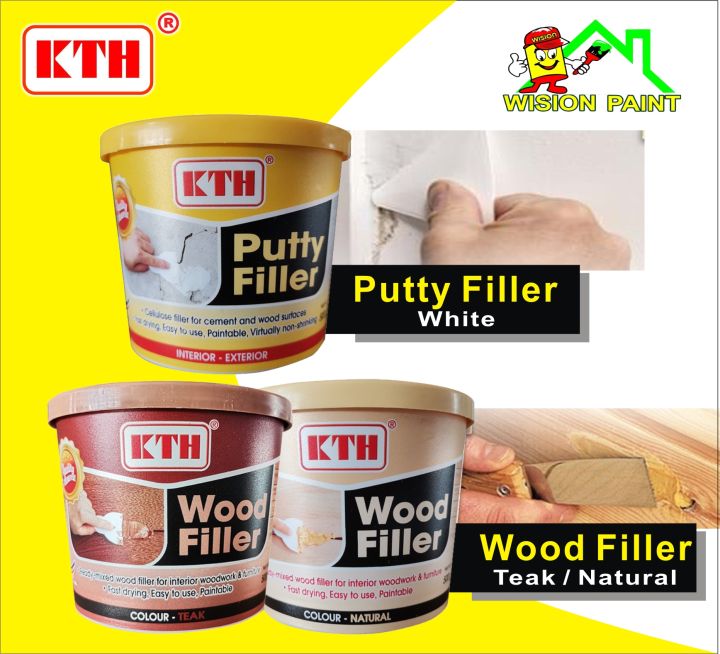 KTH PUTTY FILLER / WALL FILLER / WOOD FILLER / ( 0.5 kg ) / CRACK AND ...