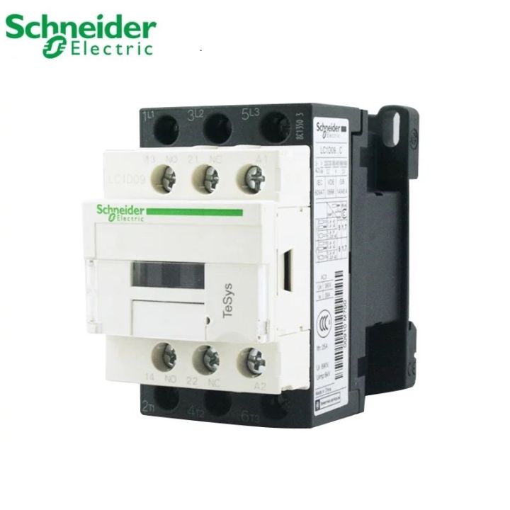 ของแท้schneider LC1D09 Electric TeSys D 3-ploe 220vac Contactors-การ ...