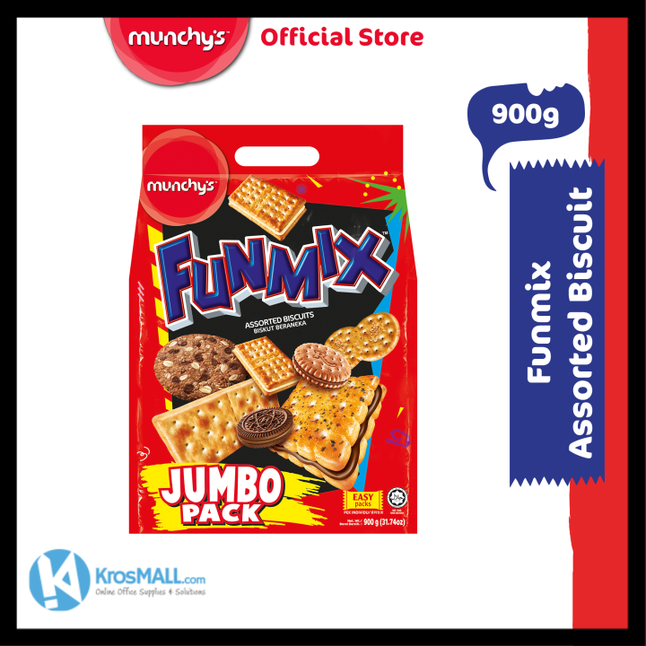 Munchy's Funmix Assorted Biscuit 900g | Lazada