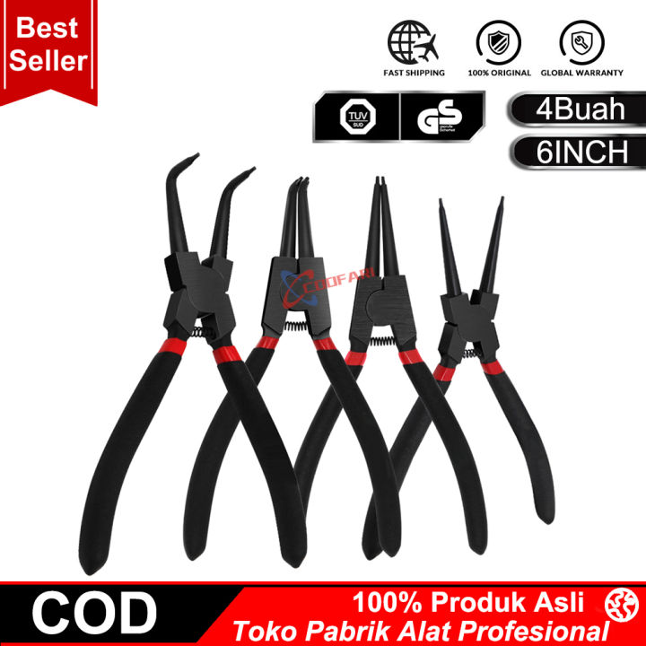 COOFARI Circlip Pliers Set 4pcs - Snap Ring Tang Spi | Lazada Indonesia