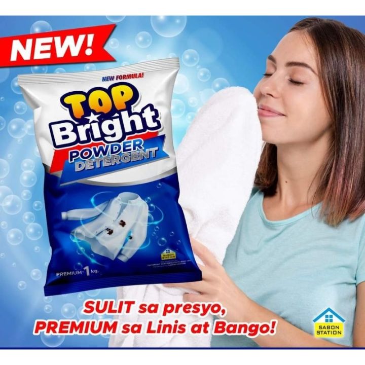 TOPBRIGHT POWDER DETERGENT 1KG | Lazada PH