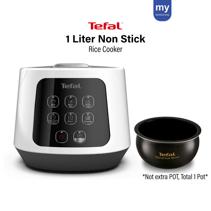 Tefal 1 Liter Rice Cooker Compact Fuzzy Logic RK7301 | Lazada