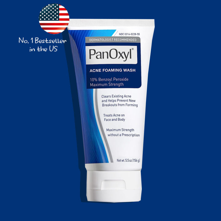 Panoxyl Antimicrobial Hydrating Acne Creamy Wash 4 Benzoyl Peroxide