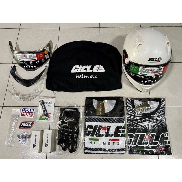 GILLE GTS V1 HELMET with LOTS OF FREEBIES | Lazada PH