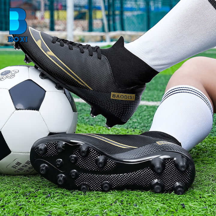 BOXI-2024⚽【COD】 35-44 ส่งไวมาก😁รองเท้าฟุตบอล รองเท้าสตั๊ด เด็กและ ...