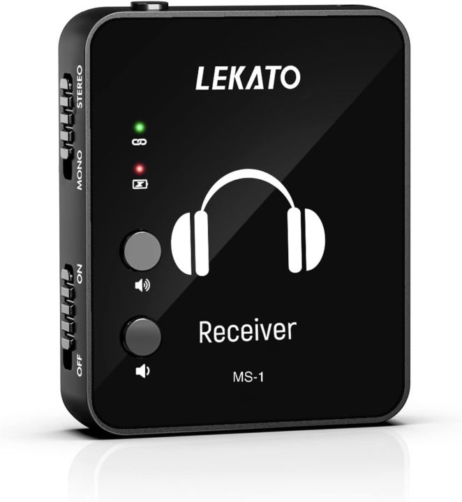 LEKATO MS-1 Wireless In-Ear Monitor System -(เฉพาะตัวรับสัญญาณ ...