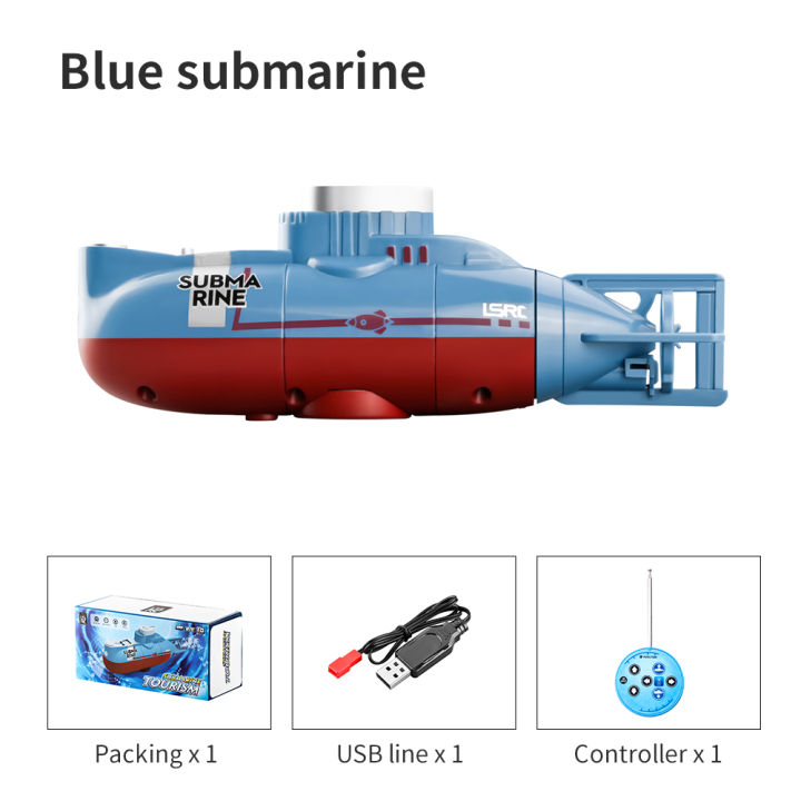 HiQueen ของเล่นเด็กเรือดำน้ำบังคับระยะไกล,ของเล่นถังปลาดำน้ำจำลองขนาด ...