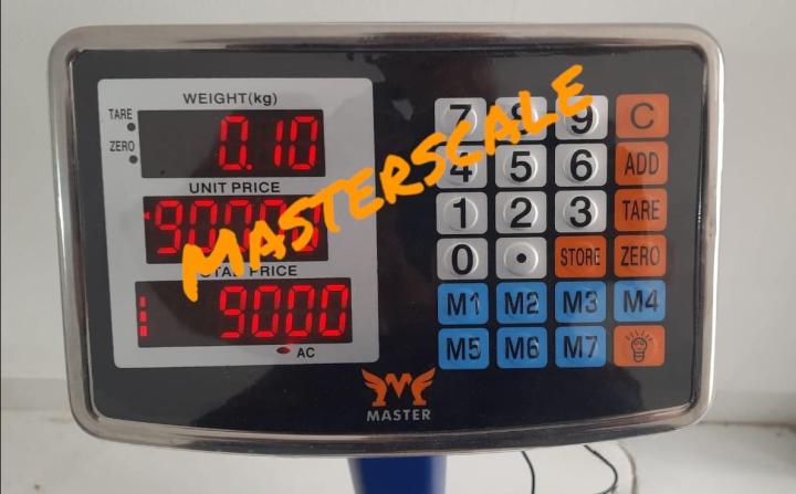 Indikator Timbangan Head Unit Monitor Display Timbangan Digital Master ...