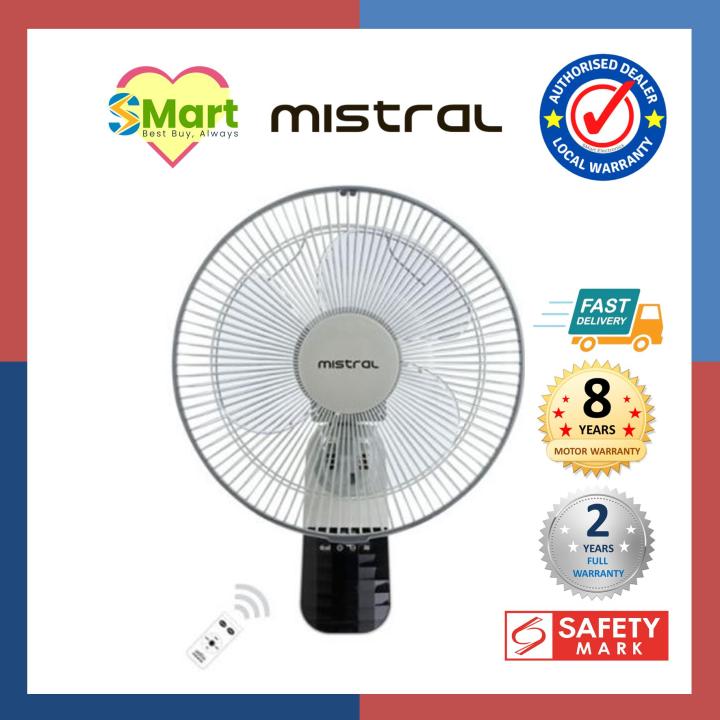 Mistral 12" Wall Fan with Remote Control MWF3035R | Lazada Singapore