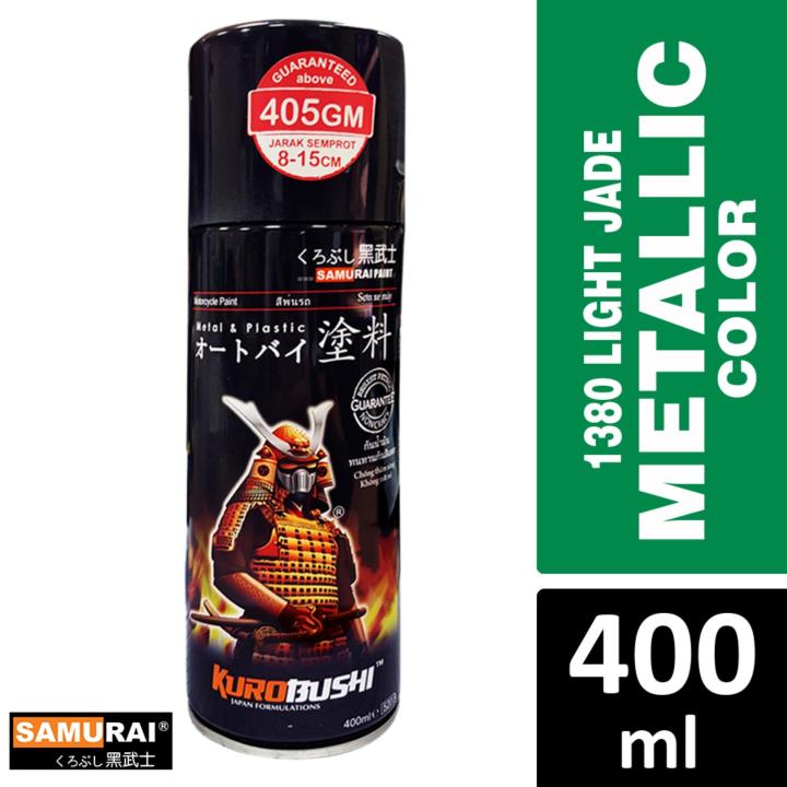 Samurai 1380 Light Jade (Metallic Color) Spray Paint 400ml [Made in ...