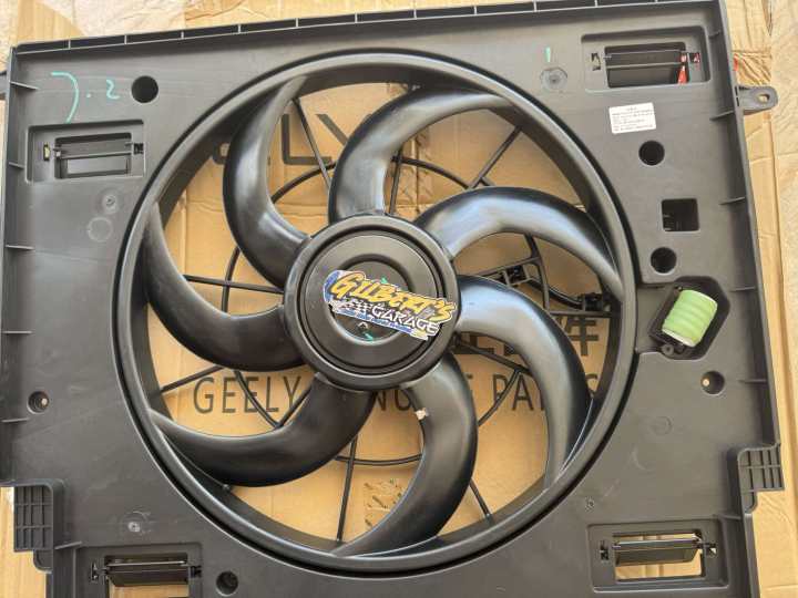 Radiator Auxiliary Cooling Fan Blower | Genuine Geely Part | 2078013700 ...