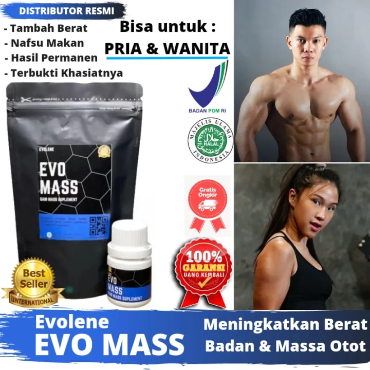 COD EVO MASS L-MEN . PAKET SUPER- Kapsul Suplemen Penambah Massa Otot ...