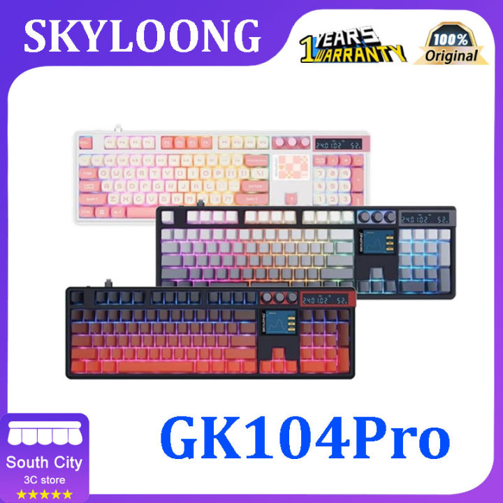 Skyloong GK104 Pro เครื่องคิดเลขทดสอบทดสอบแบบจำลอง Hifi ที่สามปรับแต่งหน้าจอได้คีย์บอร์ดแบบกลไก ...
