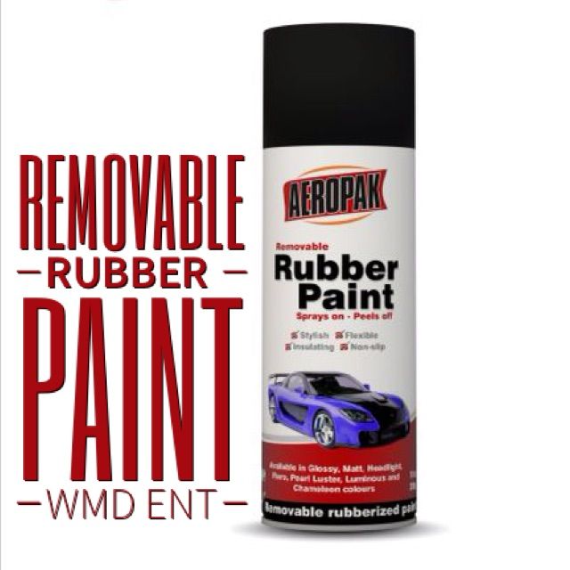 Aeropak Removable Rubber Paint Spray 285g 10oz for Car Wheel Mags any ...