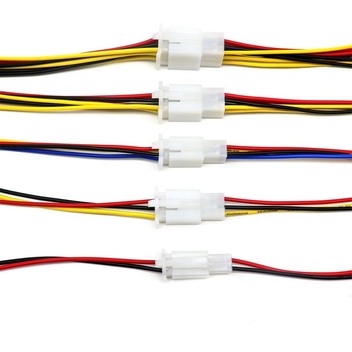 2.8mm Automotive Wire 2 3 4 6 9 Pin Connector Set Male Female Wire ...