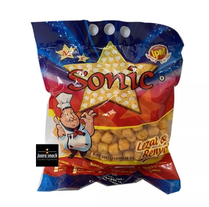 Snack Sonic Ball mirip chiki ball 300gr - COKLAT snack sonic makanan ...