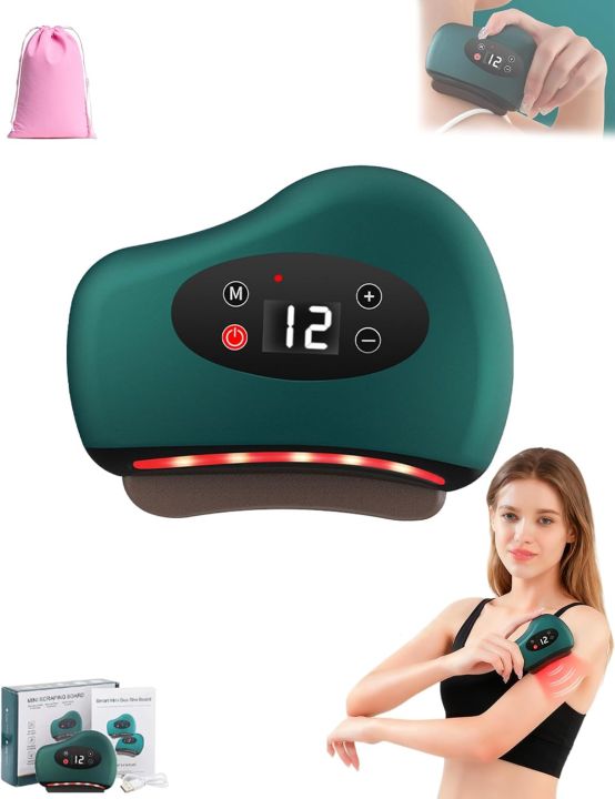 Heated Muscle Scraper, Electric Fascia with Heating,12 Constant ...