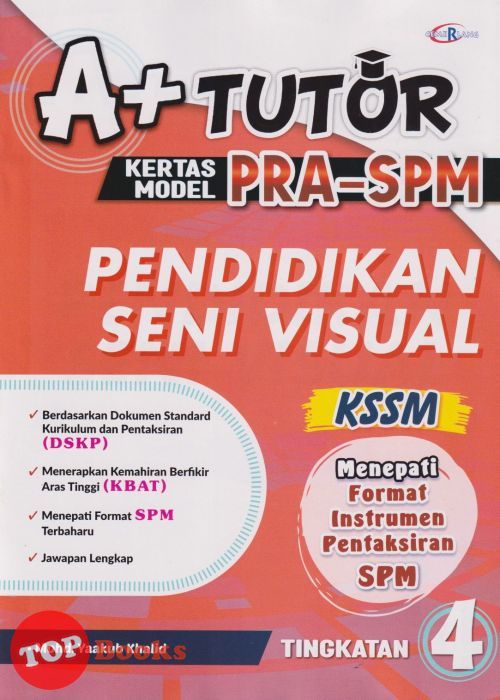 [topbooks Cemerlang] A Tutor Kertas Model Pra Spm Pendidikan Seni