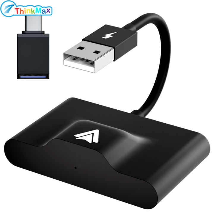 เครื่องรับสัญญาณไร้สายอะแดปเตอร์ USB นำทางรถยนต์รองรับบลูทูธโทรศัพท์ ...