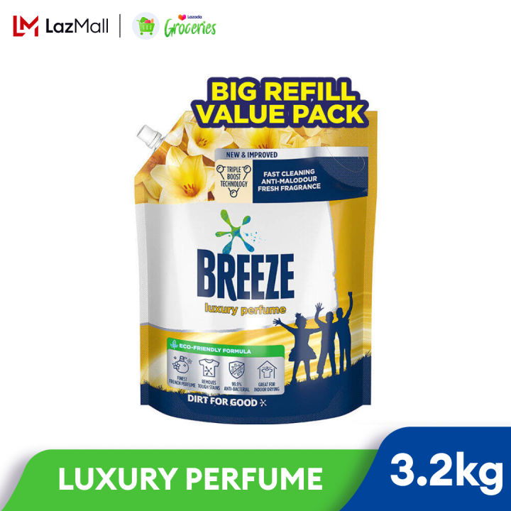 Breeze Liquid Luxury Perfume Refill Pack 3.2KG | Lazada