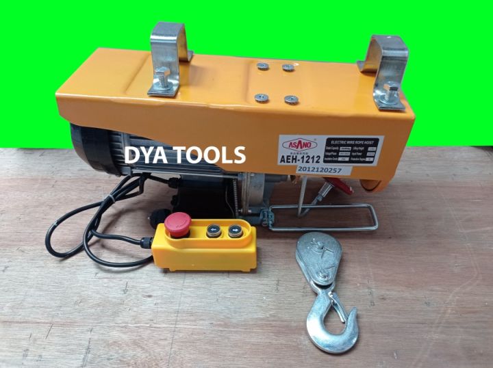 MINI HOIST / ELECTRIC HOIST / KATROL TAKEL LISTRIK 1200 KG | Lazada ...