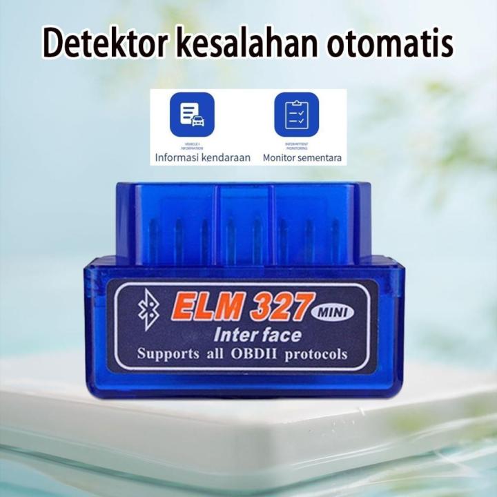 ELM327 Mini OBD2 Bluetooth Car Scanner – Wireless V1.5 & V2.1 OBDII ...