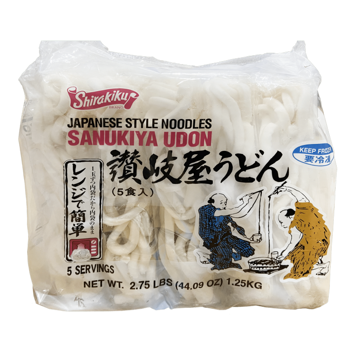 Shirakiku Frozen Sanukiya Udon / Noodle | 1.25kg (5 pieces) | Lazada ...