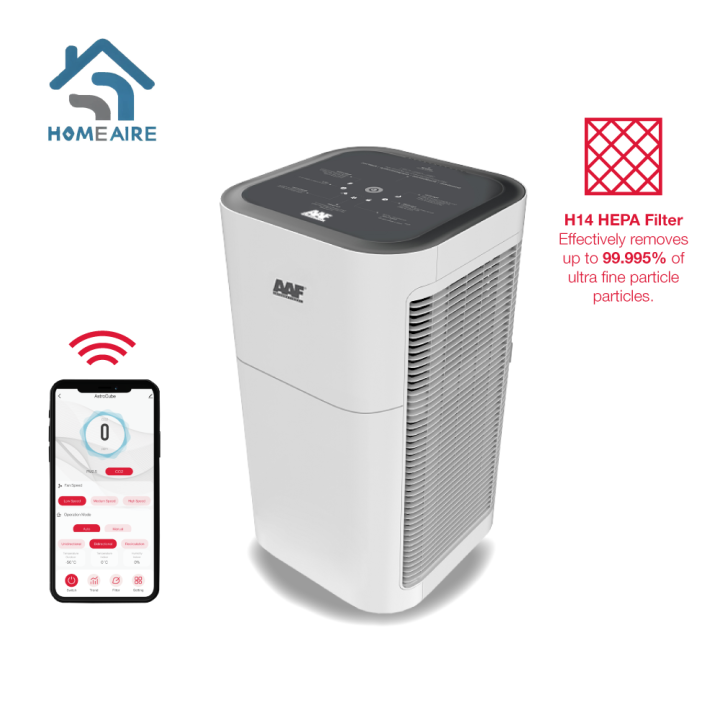 AAF AstroPure 550CP Smart Air Purifier H14 True HEPA Filter | Lazada