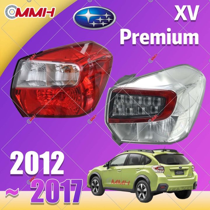 Untuk Subaru XV tail lamp 2012-2015 ekor Lampu belakang Lampu Tail ...