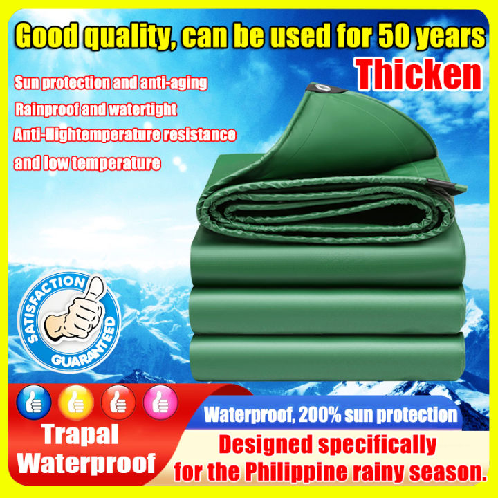 Durable for 50 years trapal waterproof makapal Heavy Duty Tarps Trapal ...