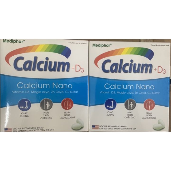 Viên uống LIQUID CALCIUM NANO D3 bổ sung canxi, vitamin và các khoáng ...