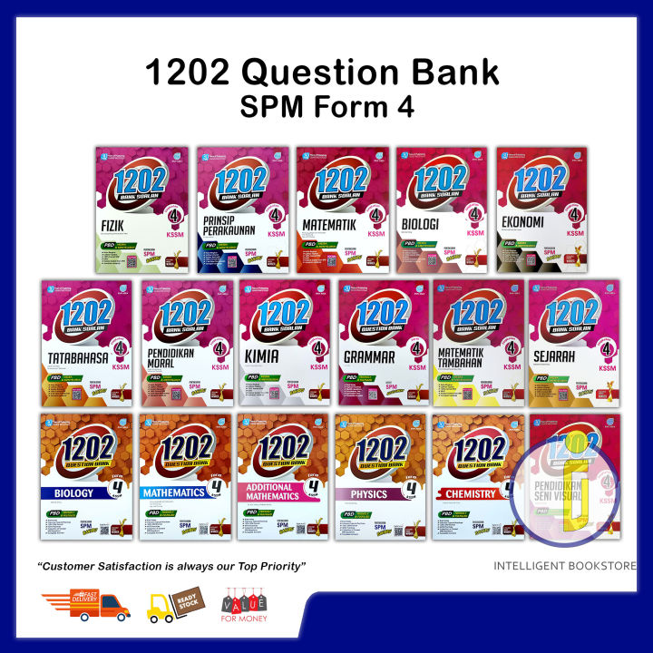 [Intelligent] Pan Asia 1202 Question Bank Form 4 KSSM 2022 | Exercise ...